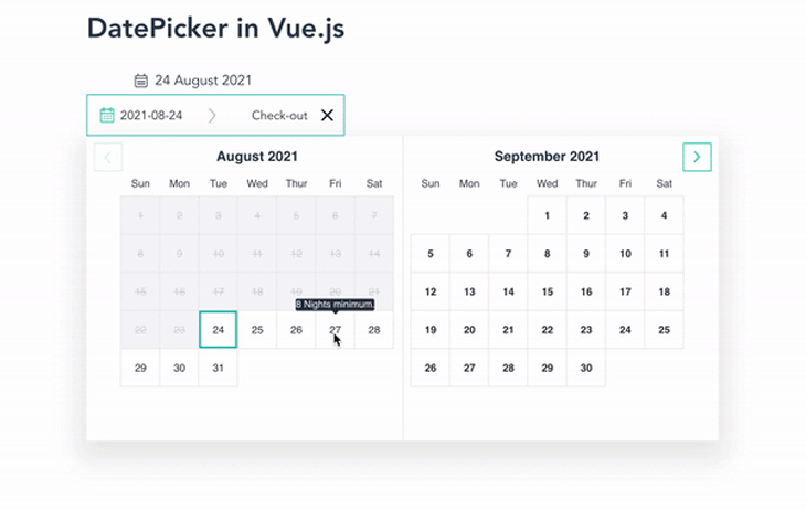 Comparing Vue.js date pickers - LogRocket Blog