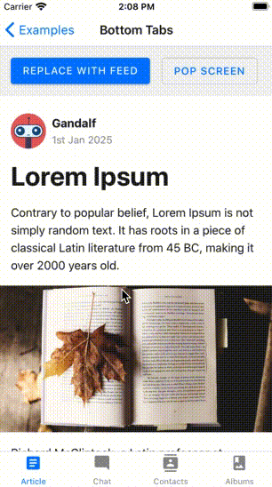 Top React Native tab navigation components - LogRocket Blog