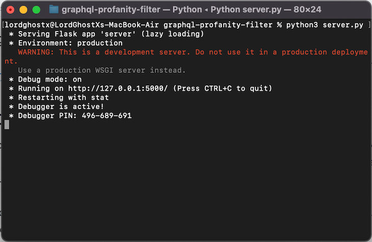Build a profanity filter API with GraphQL - LogRocket Blog