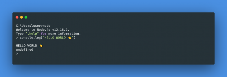 Creating A Custom Repl For Node Js Logrocket Blog