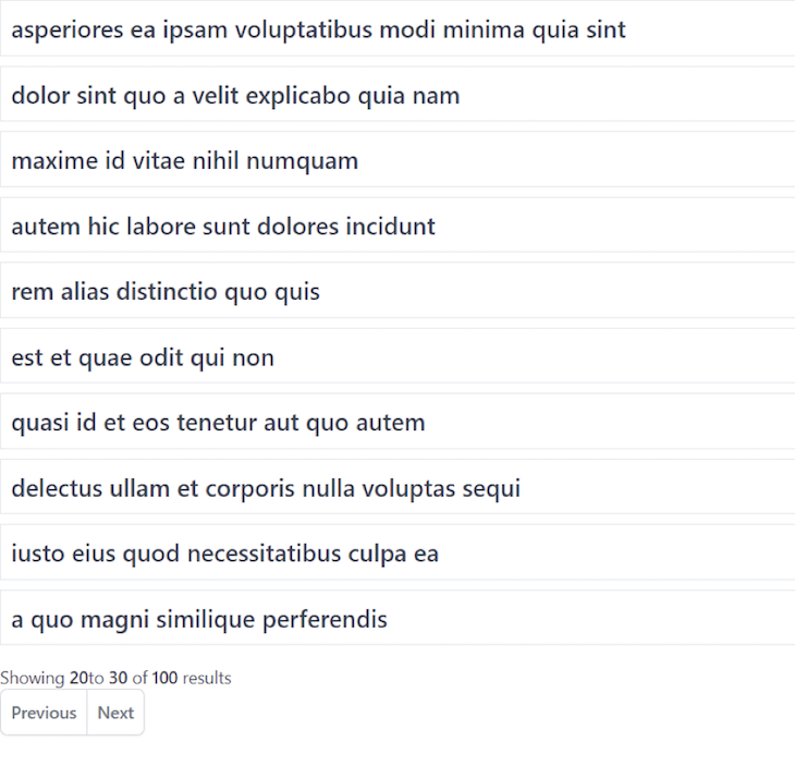 Pagination Components With React And Tailwind Css Logrocket Blog