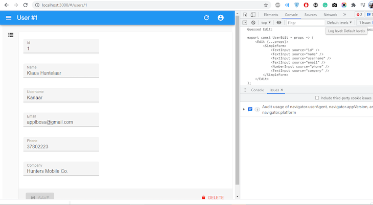 How to create a React admin panel - LogRocket Blog