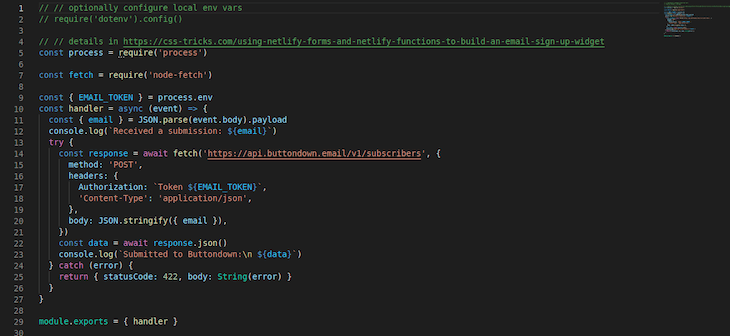 How To Send Emails From A React App With Netlify Functions Logrocket Blog