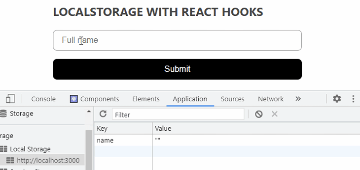 Using Localstorage With React Hooks Logrocket Blog