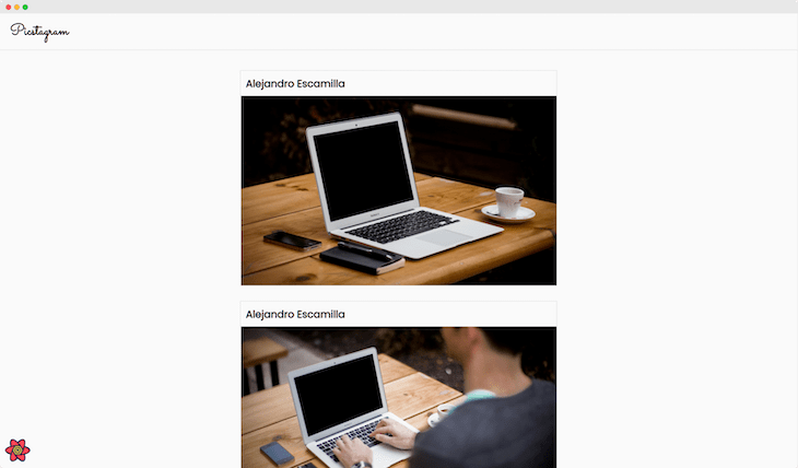 Build an Instagram-like infinite scrolling feed with React Query - LogRocket Blog