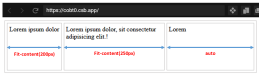 CSS Min content Max content Fit content 