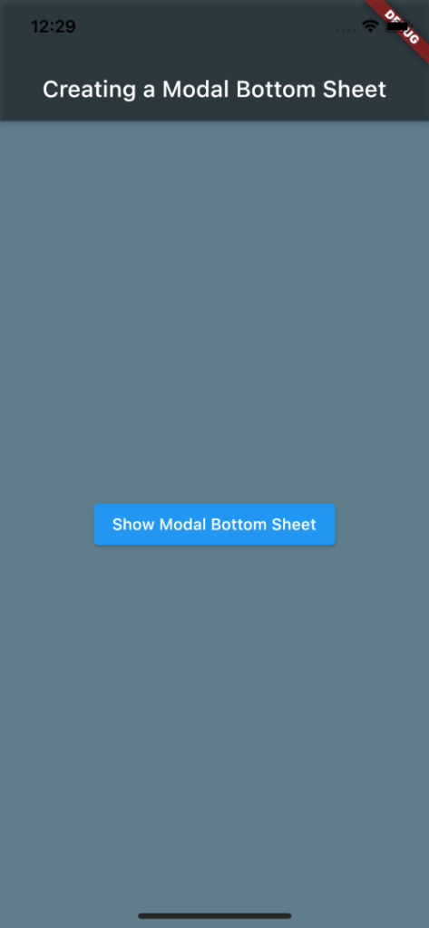 Flutter modal bottom sheet tutorial with examples - LogRocket Blog