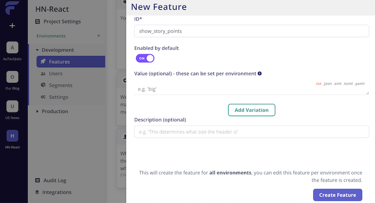 How To Implement Feature Flags In React Logrocket Blog