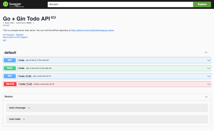 Documenting Go web APIs with Swag - LogRocket Blog