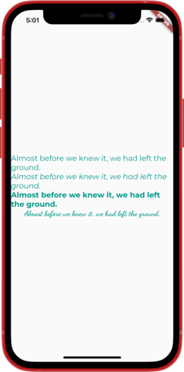 How to use custom fonts in Flutter - LogRocket Blog