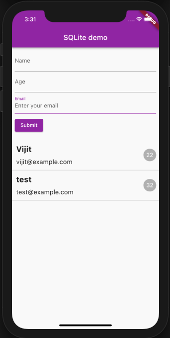 How To Persist Data In Flutter Using Sqlite Logrocket Blog