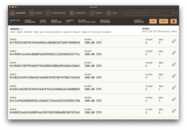 How To Develop Test And Deploy Smart Contracts Using Ganache