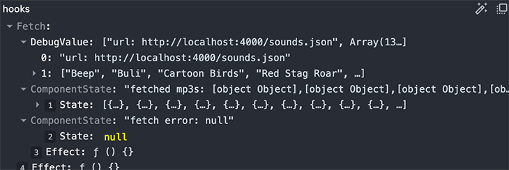 Improve Custom Hook Debugging With Usedebugvalue Logrocket Blog