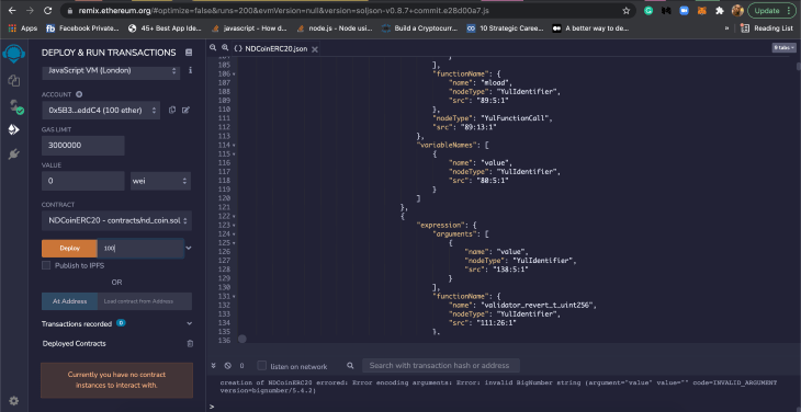 How To Create And Deploy An Erc 20 Token On The Ethereum Blockchain Logrocket Blog
