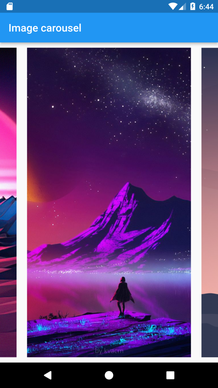 Creating An Image Carousel In Flutter Logrocket Blog