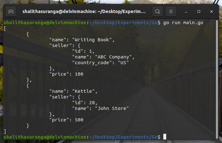 Using JSON in Go: A guide with examples - LogRocket Blog
