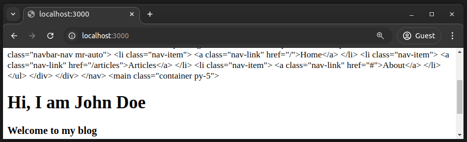 How To Use Ejs To Template Your Nodejs Application Logrocket Blog