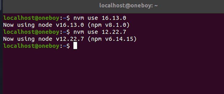 How To Switch Nodejs Versions With Nvm Logrocket Blog 1505