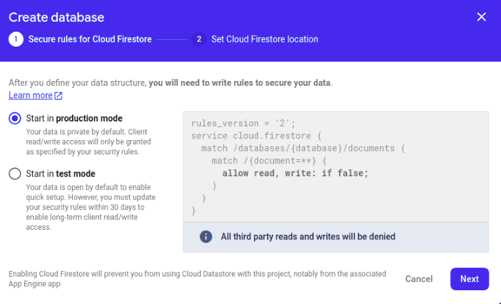 Build A Crud Application In React With Firebase Web Sdk V9 Logrocket Blog 0935