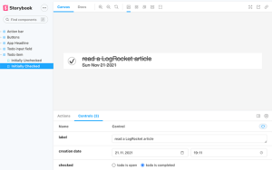 Next-level component showcasing with Storybook controls - LogRocket Blog
