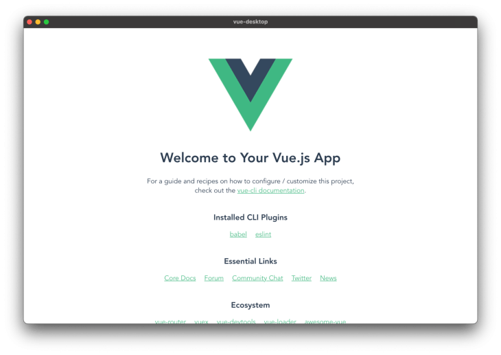 Building an app with Electron and Vue - LogRocket Blog