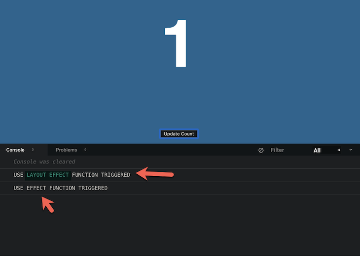 React Uselayouteffect Vs Useeffect Hooks With Examples Logrocket Blog