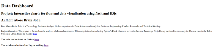 Build Interactive Charts With Flask And D3js Logrocket Blog 2350