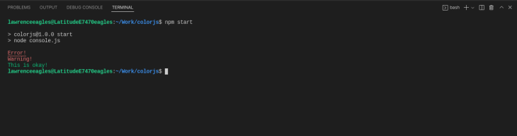Using console colors with Node.js - LogRocket Blog