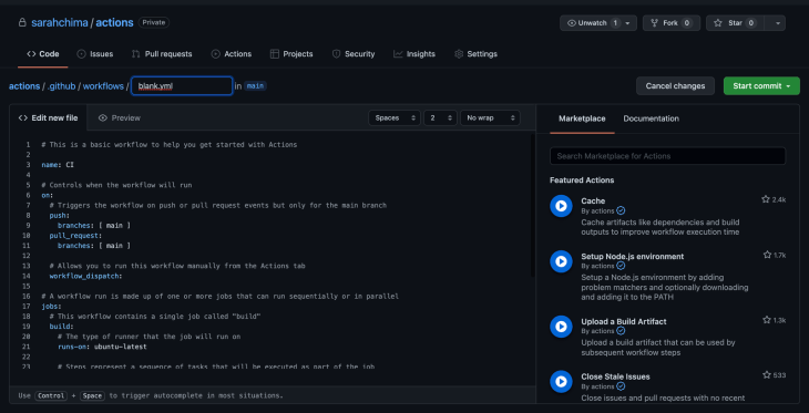 CI/CD in Node.js with GitHub Actions - LogRocket Blog