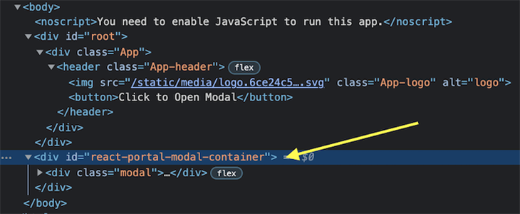Using React Portals to build a modal | LogRocket Blog