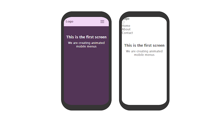 Animating mobile menus using CSS - LogRocket Blog