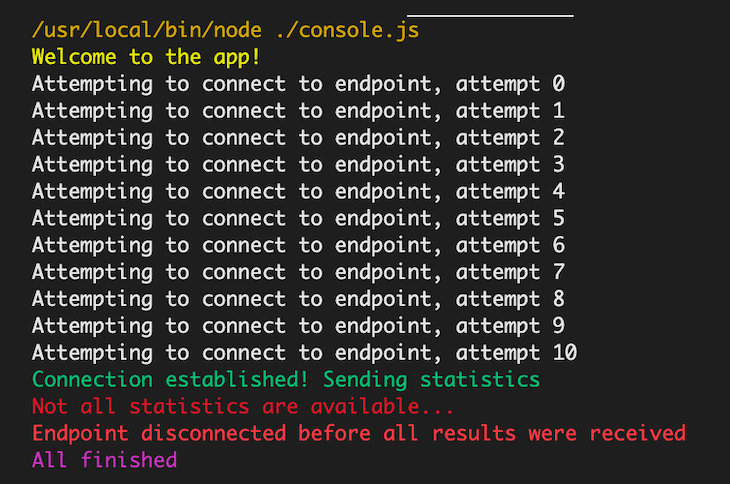 Using console colors with Node.js - LogRocket Blog