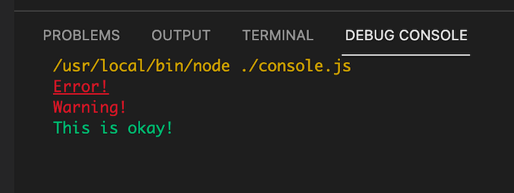 Using console colors with Node.js - LogRocket Blog