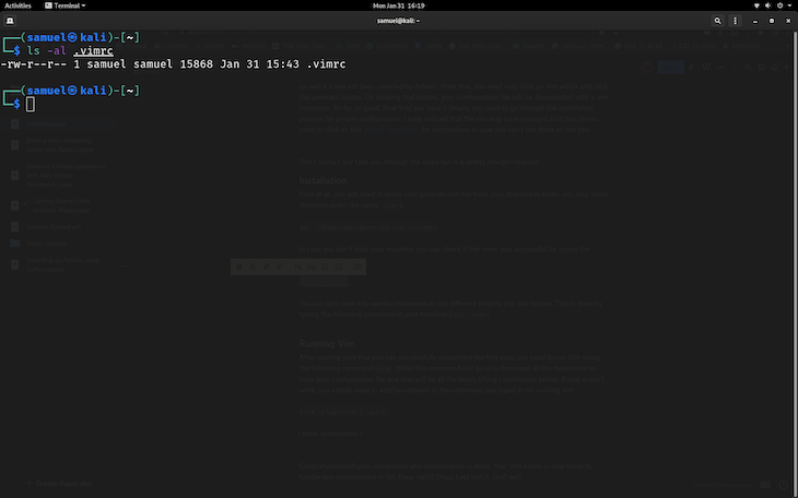 Using Vim for Go development - LogRocket Blog