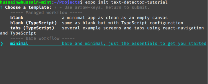 Build a text detector in React Native - LogRocket Blog