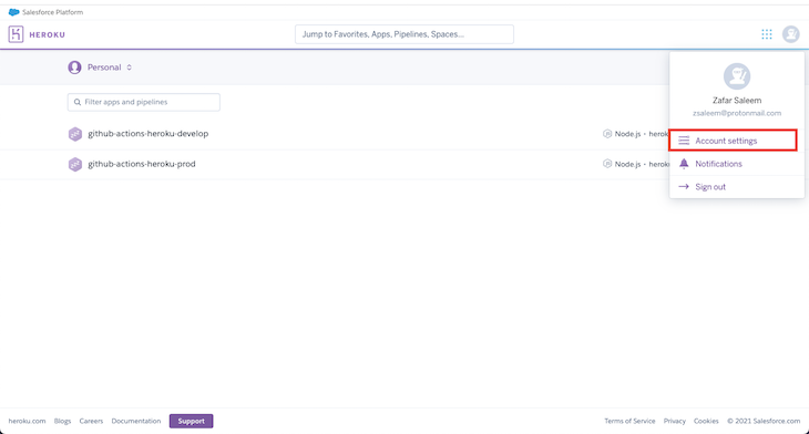 Cicd Pipelines Using React Github Actions And Heroku Logrocket Blog 5500