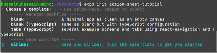 Build a custom React Native action sheet - LogRocket Blog