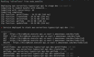 Building a serverless app with TypeScript - LogRocket Blog