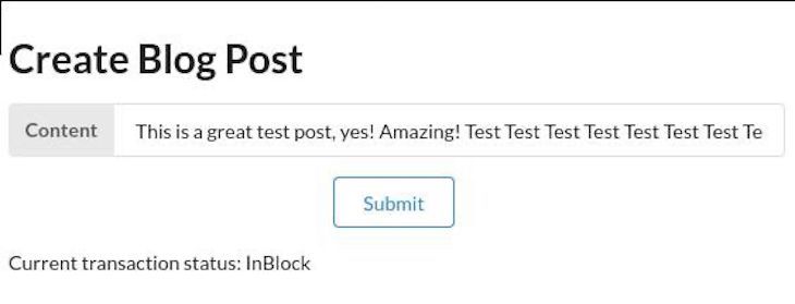 Substrate Blockchain Application With A Custom React Frontend Logrocket Blog