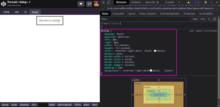 Why you should be using the dialog element - LogRocket Blog