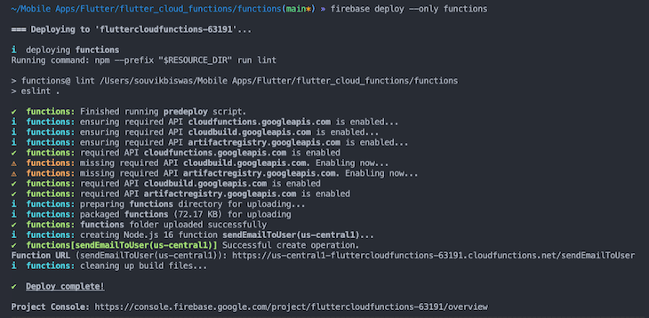 Run Backend Tasks In Flutter Using Cloud Functions Logrocket Blog