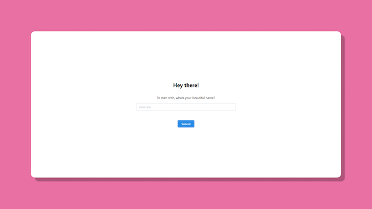 How to build a multi-step form with only the useState Hook - LogRocket Blog