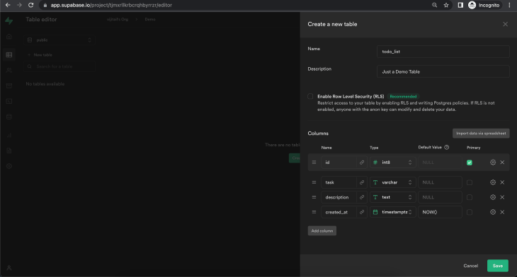 Working with Supabase Studio - LogRocket Blog