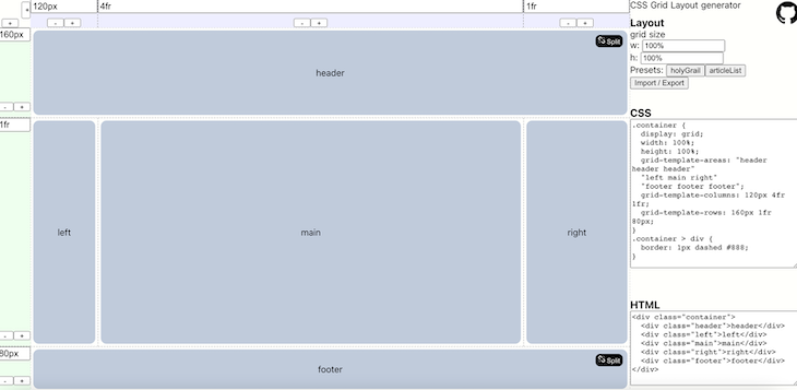 Comparing the best CSS grid generators - LogRocket Blog