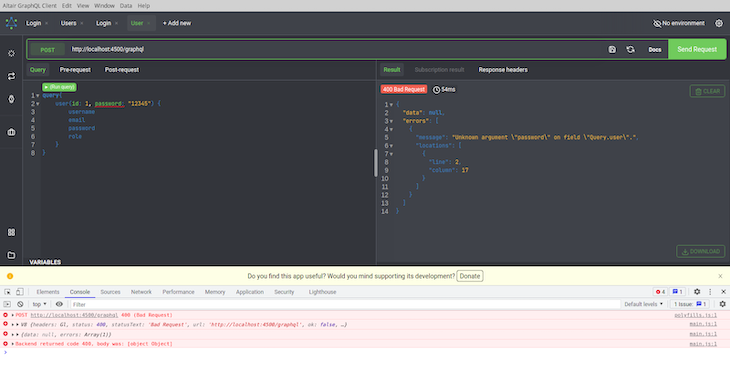 Debugging GraphQL with Altair - LogRocket Blog
