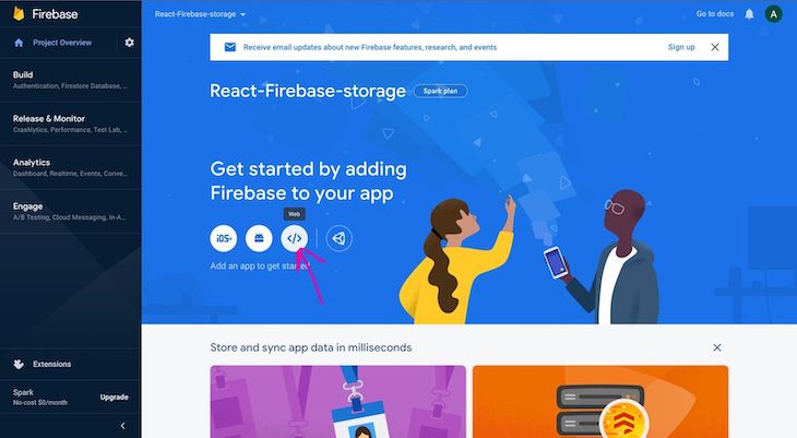 Upload files to Firebase Cloud Storage in Firebase v9 with React ...