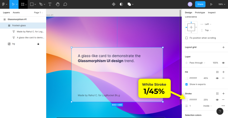 How to implement glassmorphism with CSS - LogRocket Blog