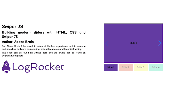 Building modern sliders with HTML, CSS, and Swiper - LogRocket Blog