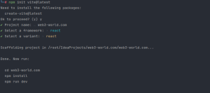 Full-stack DApp tutorial with Vite + React, Tailwind CSS, and Solidity - LogRocket Blog