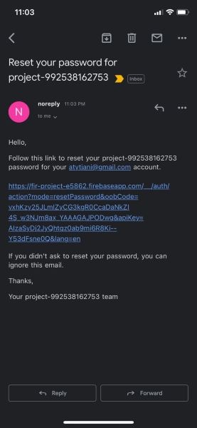 Implementing a secure password reset function with Flutter and Firebase - LogRocket Blog